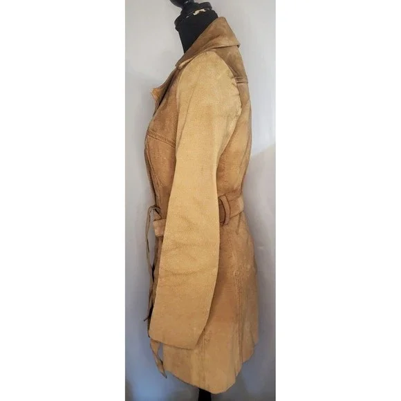 Jimmy Dean | Jackets & Coats | Vtg Rare Jimmy Dean Pigskin Tan Suede ...